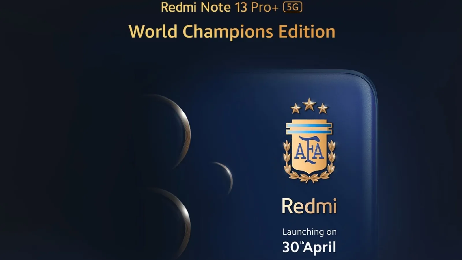 Redmi Note 13 Pro+ World Champions Edition is launching tomorrow - Mobileya